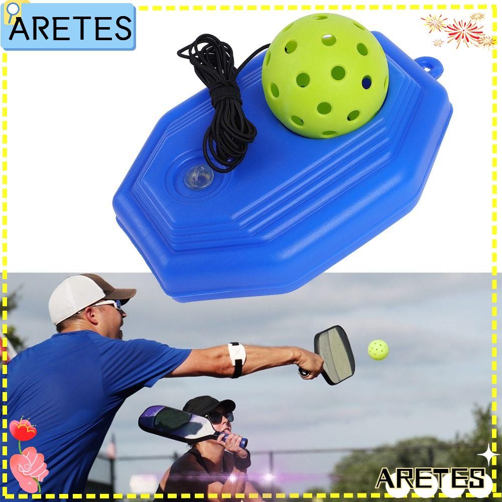 Artees Pickleball Trainer, สีฟ้า 40 หลุม Solo Pickleball Trainer, การออกกําลังกายประถมศึกษาทนทาน ...
