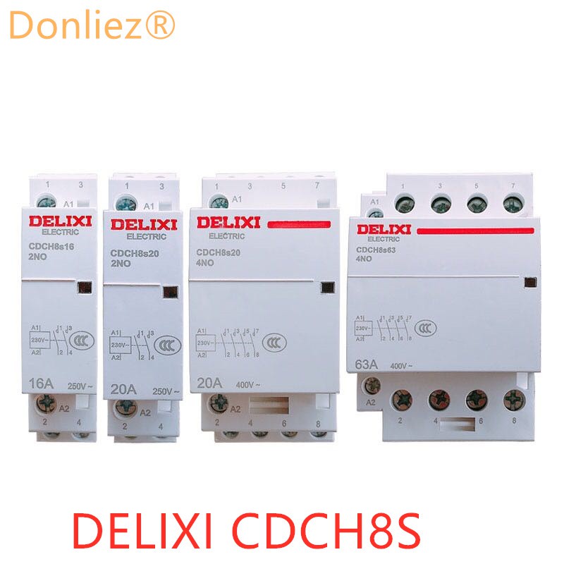 Delixi รีเลย์คอนแทคเตอร์ AC 20A 25A 40A AC220V CDCH8S | Shopee Thailand