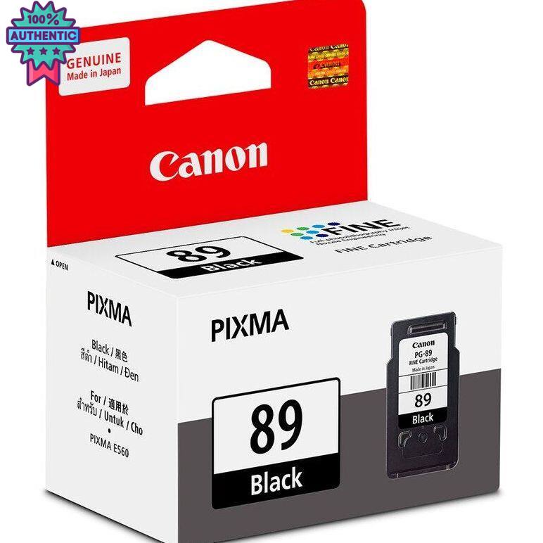 Canon Ink Cartridge PG-89 Black genuineใช้สำหรั สำหรั printer pixma ...