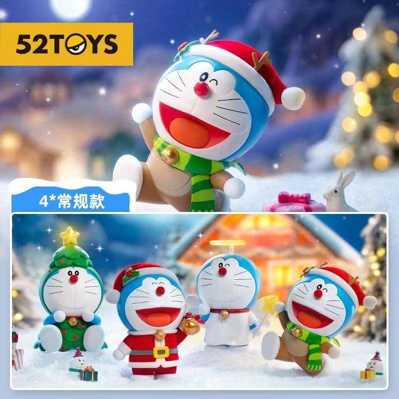 ของแท้ Doraemon Wonderful Christmas Series Mystery Box อินเทรนด์เล่นรูป ...
