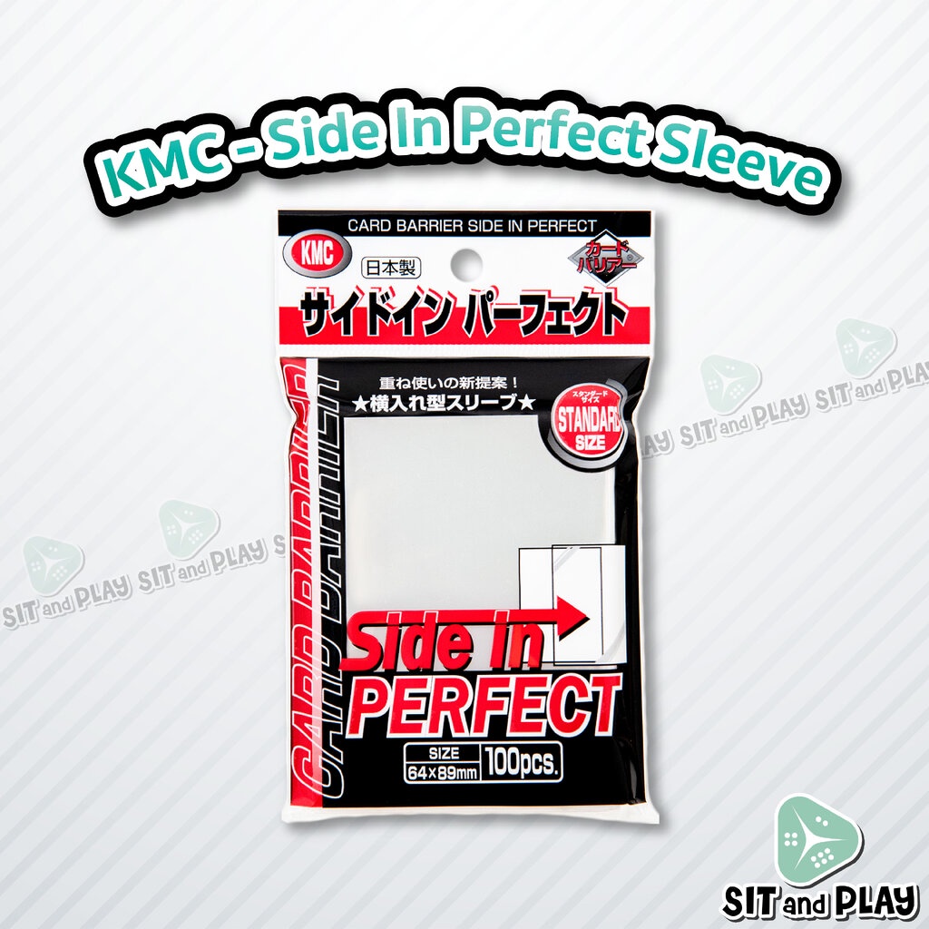 KMC - Card Barrier Side In Perfect Sleeve ซองใส ใส่การ์ด ด้านข้าง ขนาด ...