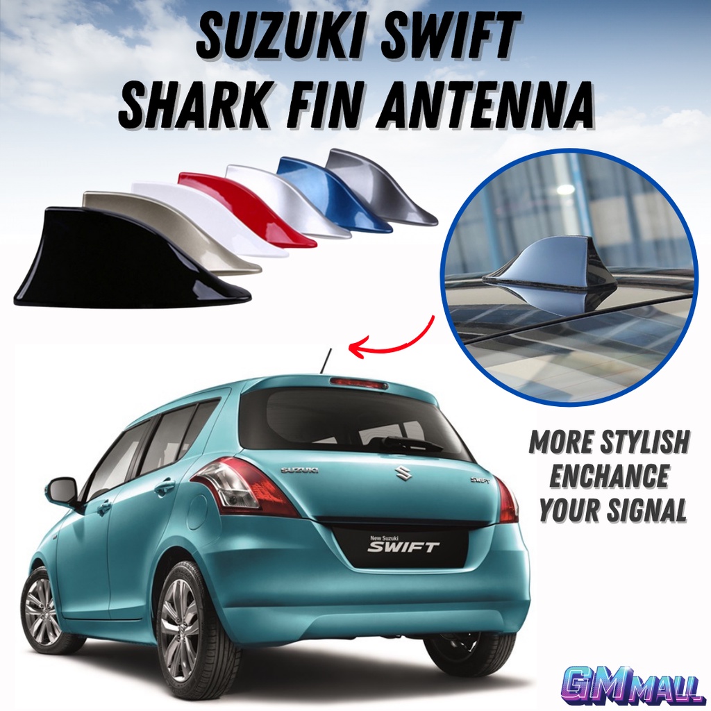 Suzuki swift SHARK FIN ANTENNA Aerial Car FM วิทยุสัญญาณ Mast Booster ...