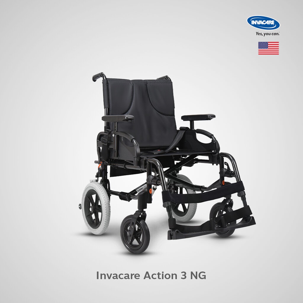 รถเข็นผู้ป่วย Invacare Action 3NG รับประกัน 2 ปี | Shopee Thailand