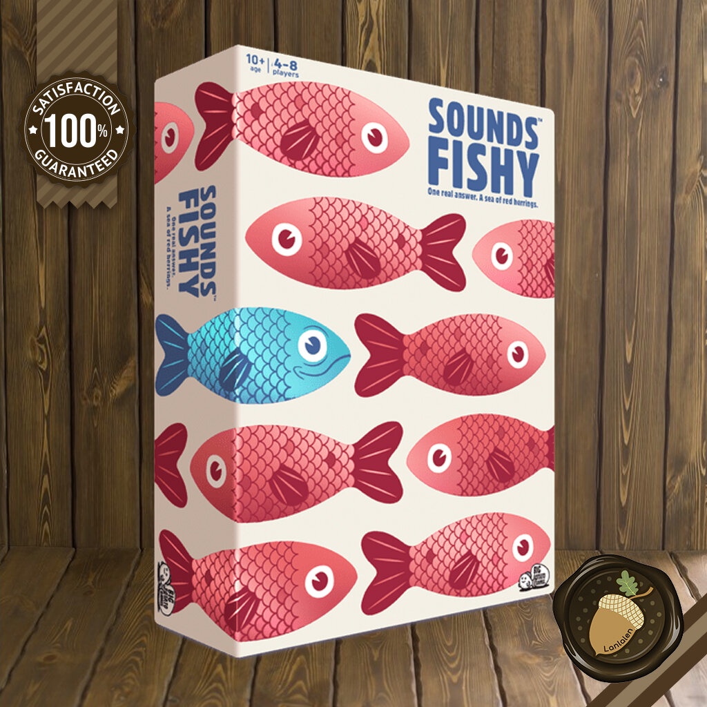 Sounds Fishy บอร์ดเกมแท้ คู่มือภาษาอังกฤษ | Shopee Thailand