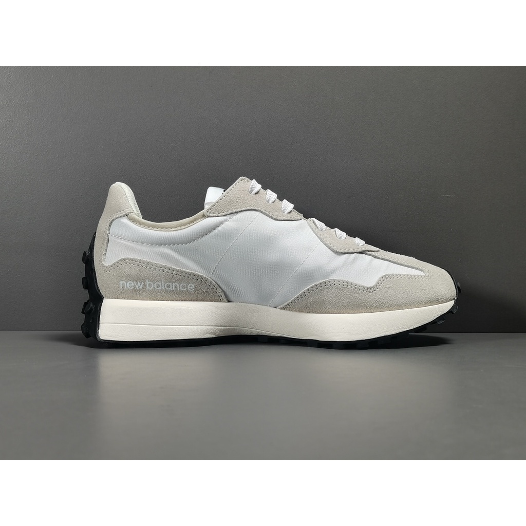 SNS New Balance 327 เกลือทะเลสีดำ nb327 เกลือทะเลสีดำ ms327fe New Balance ผ้าใบผู้หญิงผู้ชาย ...