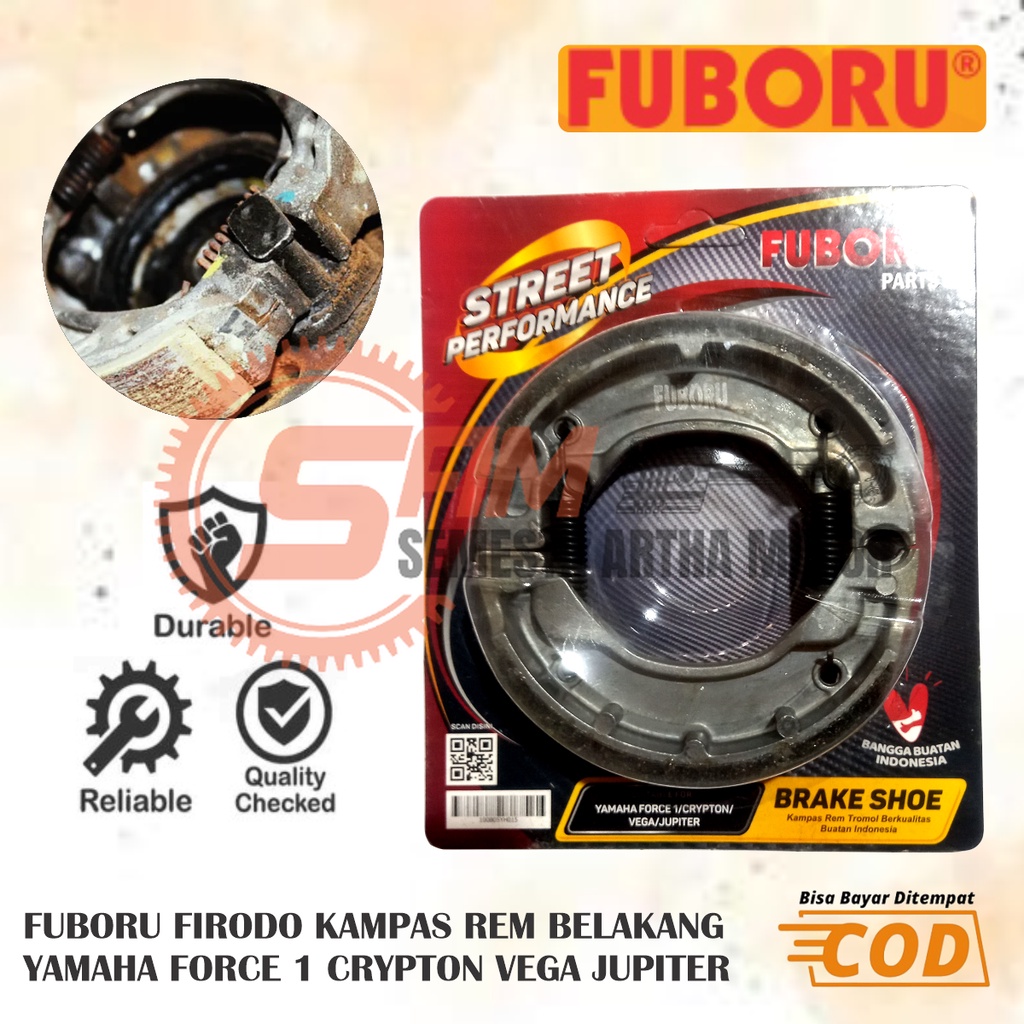 Fuboru Firodo Yamaha Force 1 Vega Crypton Jupiter เบรคหลังรองเท้ารถ ...