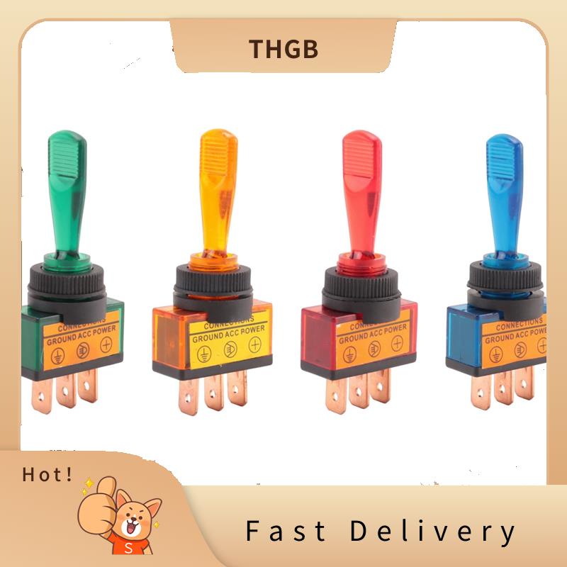 สวิตช์เปิด ปิด ควบคุม SPST เปิด ปิด 12V DC 20A 4 ชิ้น | Shopee Thailand