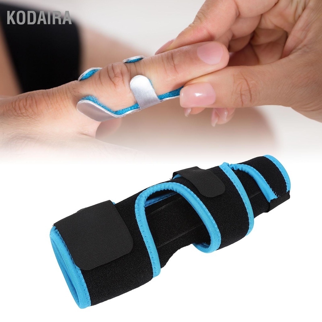 KODAIRA Finger Splint ปรับ Double Fingers Support Brace สำหรับ ...
