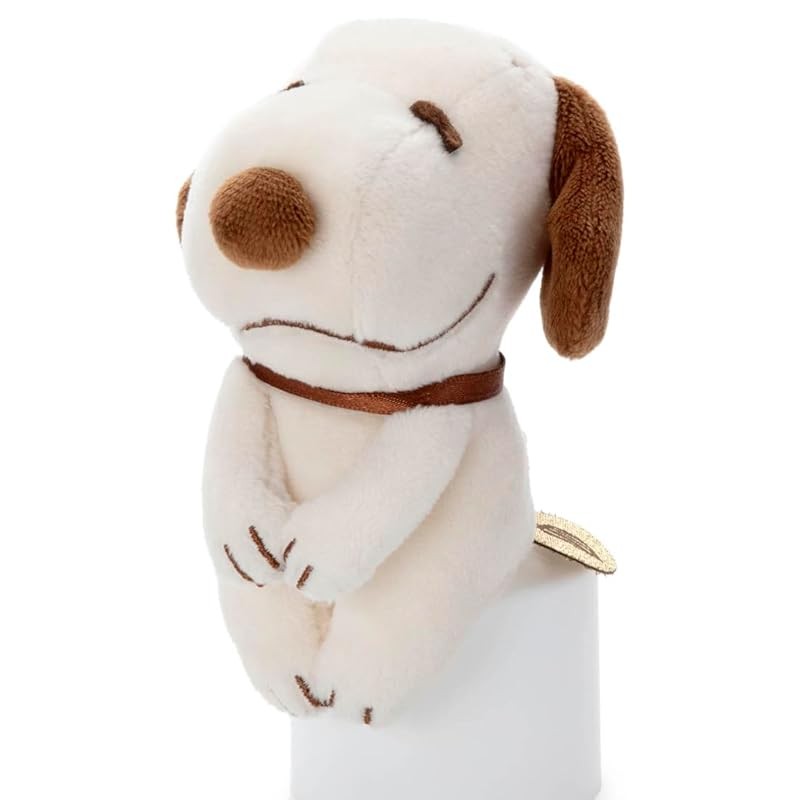 Peanuts Cacao Chocorisan Snoopy (white & milk) plush doll, about 11cm ...