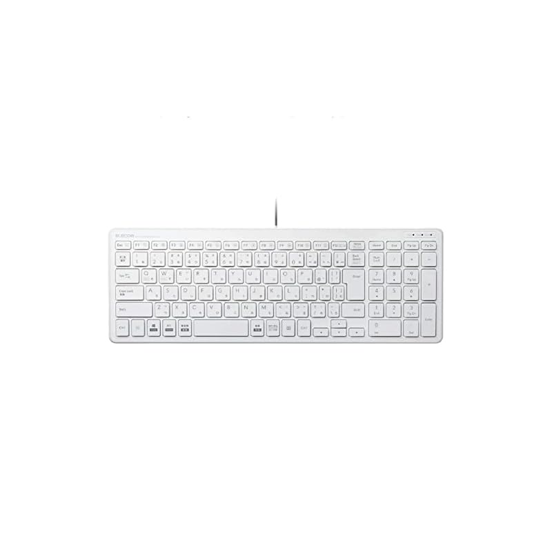 Direct from Japan Elecom Keyboard Wired Pantograph Compact Keyboard ...