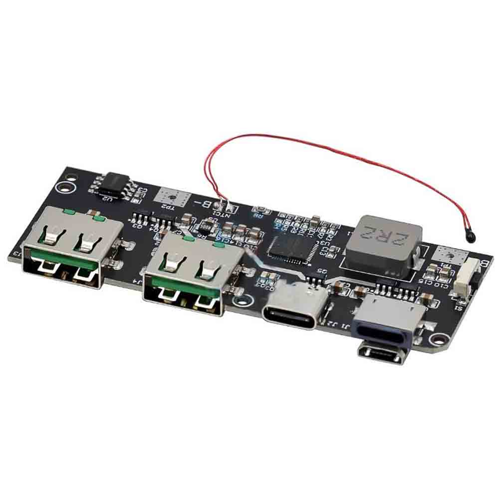 Qc4.0 QC3.0 โมดูลพาวเวอร์แบงก์ USB คู่ 5V 4.5A 22.5W Micro Type-C USB ... Qc4.0 QC3.0 โมดูลพาวเวอร์แบงก์ USB คู่ 5V 4.5A 22.5W Micro Type-C USB ...