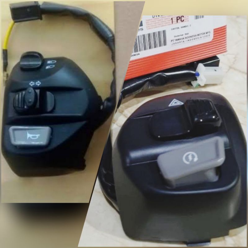 สวิตช์ยึดสวิตช์ขวาหรือซ้าย HANDLE MIO S 125 B3B อะไหล่มอเตอร์ koko ...