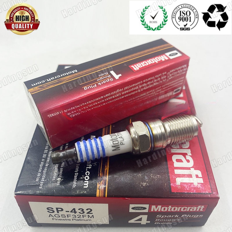 หัวเทียน SP-432 สําหรับ FORD Expedition Explorer Escape 3.0 2003-2008 ...