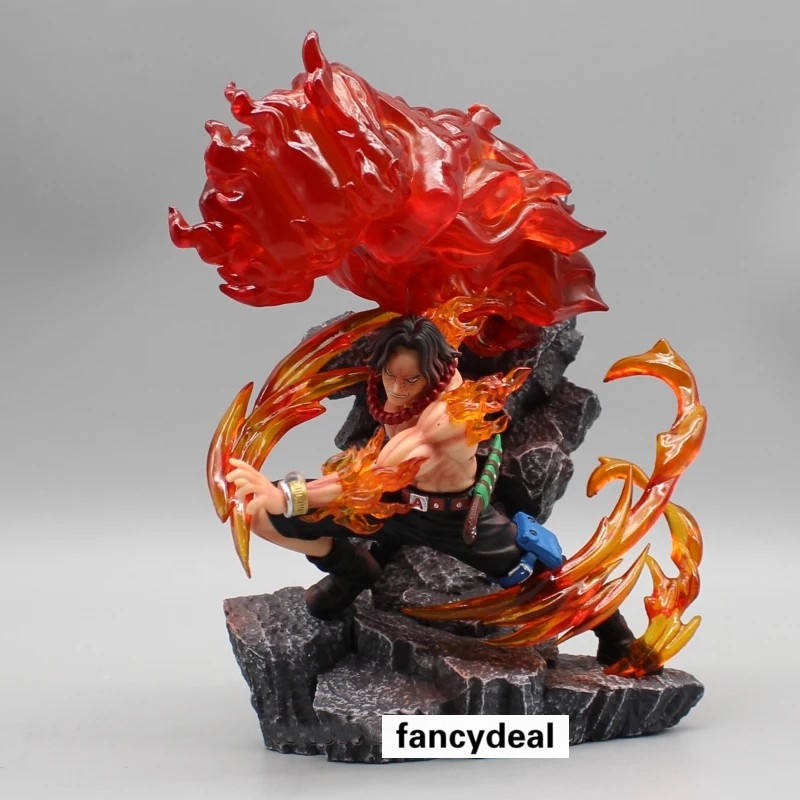 โมเดลฟิกเกอร์ One Piece Fire Fist Portgas D Ace GK PVC ขนาด 17 ซม. ของ ...