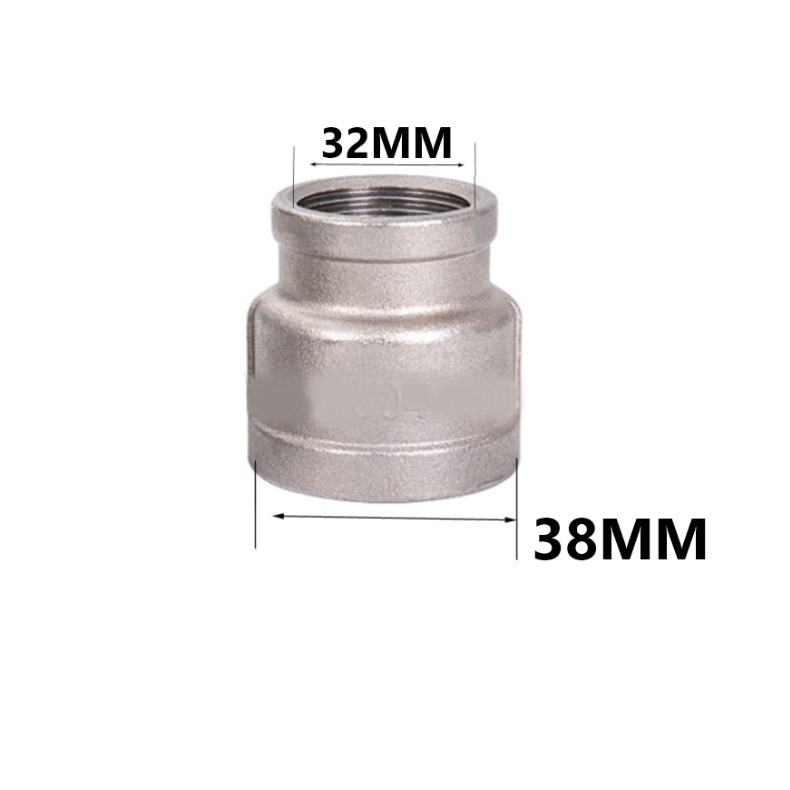 ข้อลดกลมเกลียวสแตนเลส 304 Reducing Socket Stainless ขนาด 1/4 นิ้ว - 3/4 นิ้ว สแตนเลส 304 ทนทาน ...