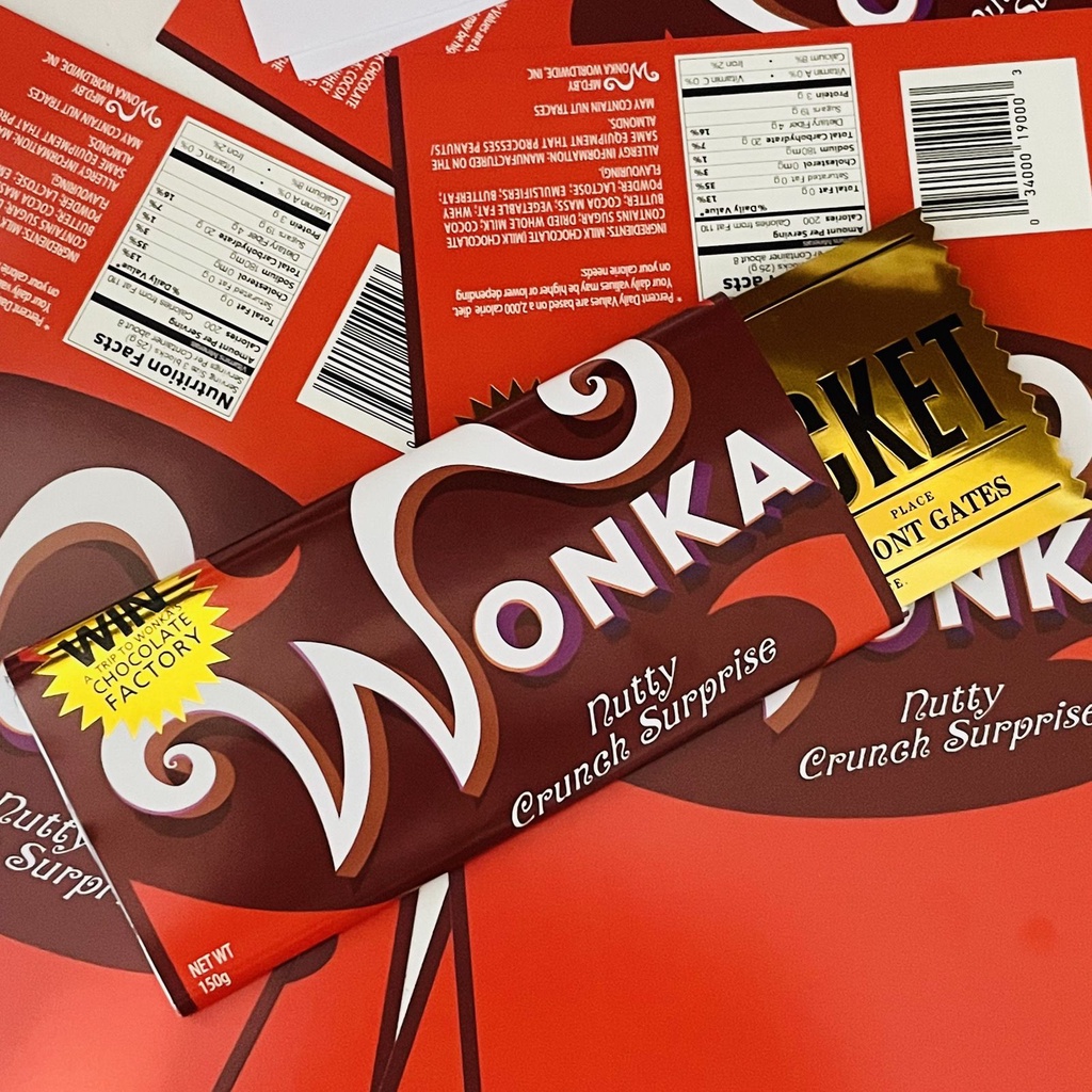 มีในสต็อก คูปองทองคำของ Charlie และโรงงานช็อกโกแลต เช่นเดียวกับคูปอง ...