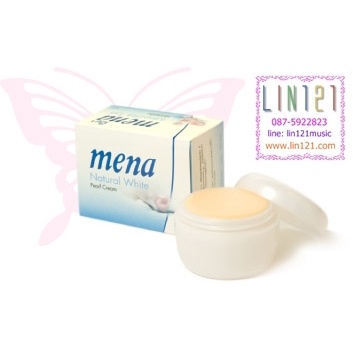 MENA Natural White Pearl Cream ครีมมีนาฟ้า 3 กรัม | Shopee Thailand