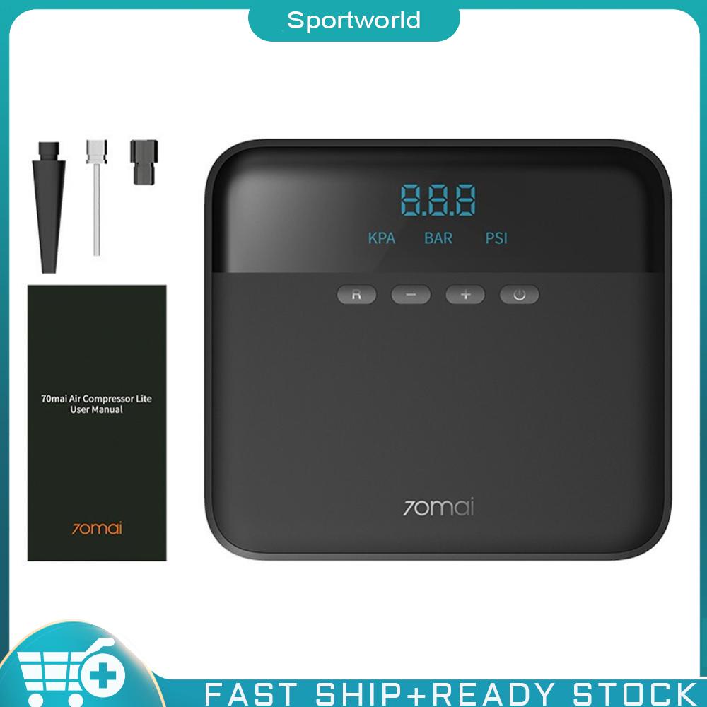 70mai Air pump Compressor Lite TP03 เครื่องปั๊มลมไฟฟ้า เครื่องปั๊มลมยางแบบพกพา | Shopee Thailand