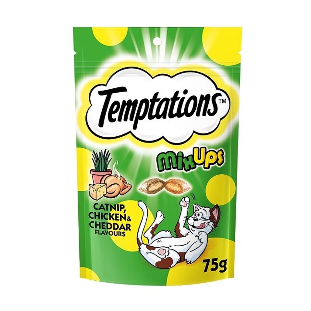Temptations Temptations เทมเทชันส์ ขนมแมว 75g/แพ็คใหญ160g | Shopee Thailand