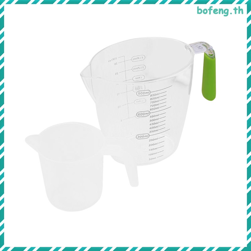 Bofeng ถ้วยตวงพลาสติก พร้อมสเกล แบบพกพา 1 ชิ้น (900 มล.) | Shopee Thailand