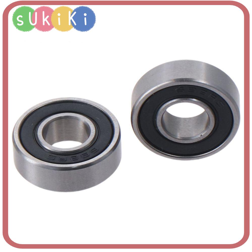 Sukiki ตลับลูกปืนเม็ดกลมร่องลึก Z1 635-2RS 698-2RS เหล็กโครเมี่ยม เสียงเบา 2 ชิ้น | Shopee Thailand