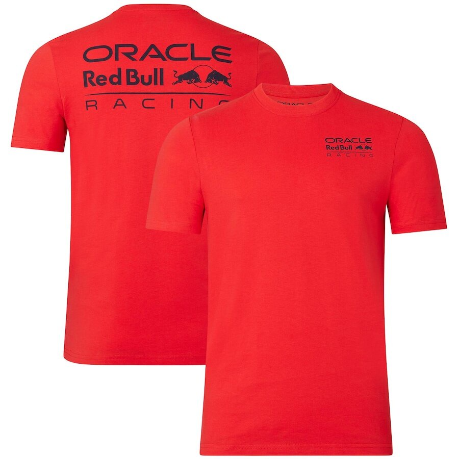 [เสื้อยืด] Camiseta Oracle Red Bull Racing Grande Logo T-shirt Summer ...