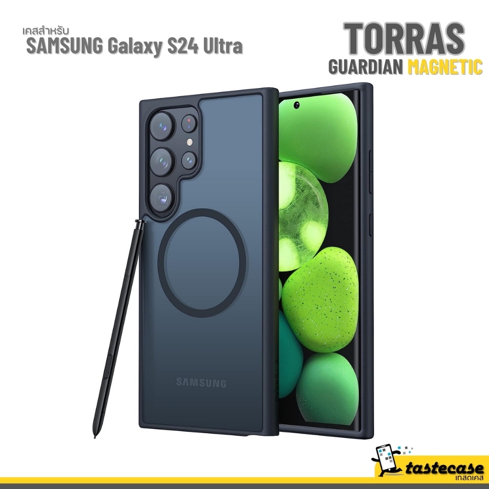 Torras Guardian Magnetic เคสสำหรับ Samsung Galaxy S24 Ultra | Shopee ...