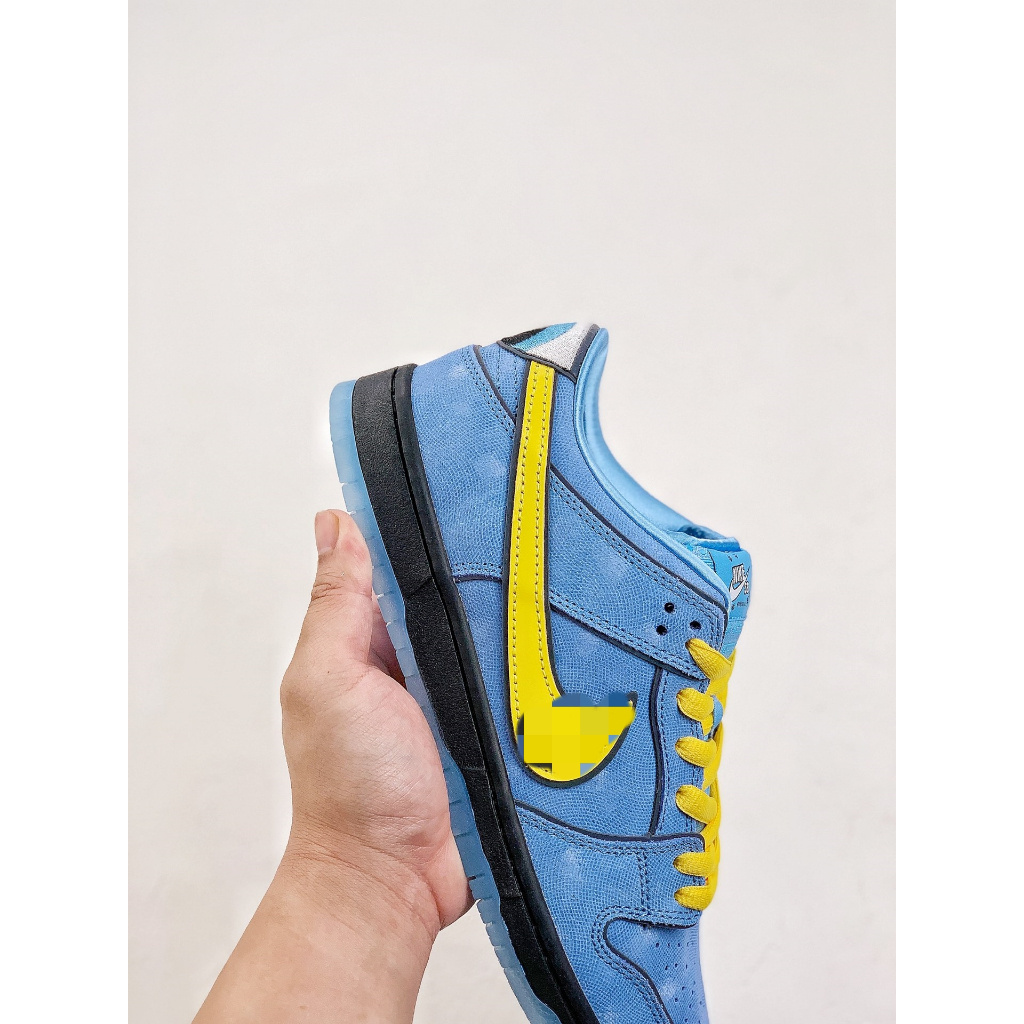 GENUINE QUALITY NIKE SB DUNK LOW POWERPUFF GIRLS BUBBLE UNISEX MAN ...