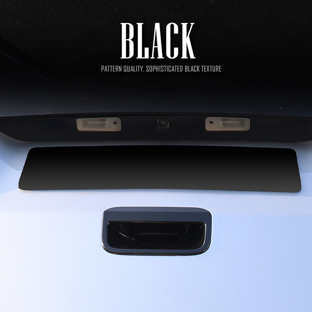 รถ Tailgate Boot Handle สวิทช์ด้านหลัง Tail ประตูเปิด Trim กรอบสําหรับ ...