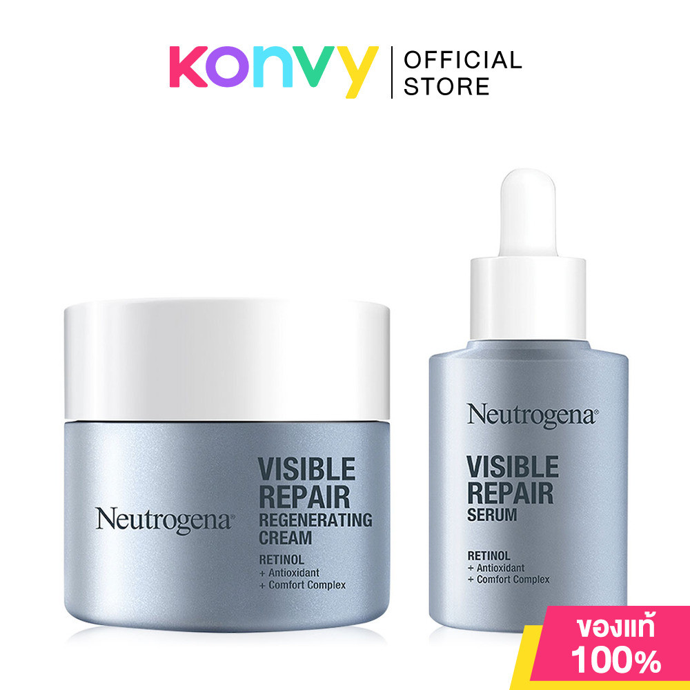 Neutrogena Set 2Items Visible Repair Regenerating Cream 50g + Visible ...