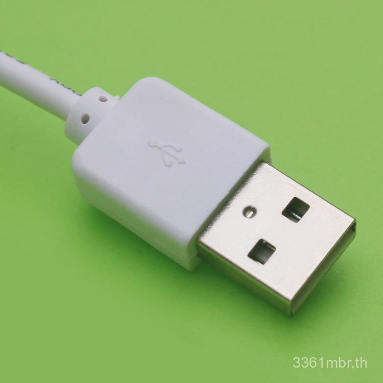 สายชาร์จ USB DC3.5 สีขาว สายไฟ DC สายชาร์จหัวกลม U สหราชอาณาจักร DC3.5 | Shopee Thailand