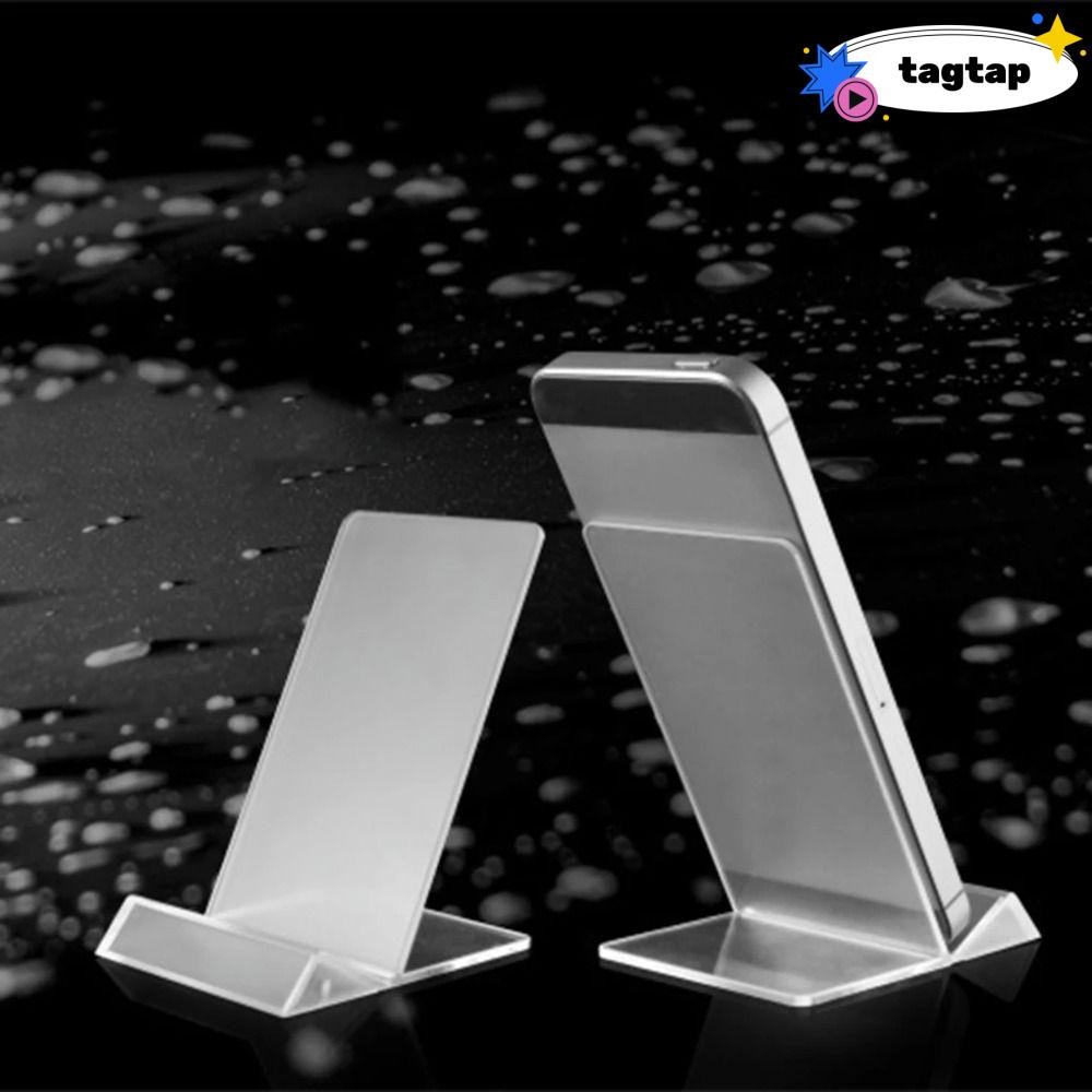 Tagtap ที่วางโทรศัพท์อะคริลิค, ขาตั้งจอแสดงผลแบบใสแบบพกพา, ที่ใส่การ์ด, ขาตั้งชั้นวางอุปกรณ์ ...