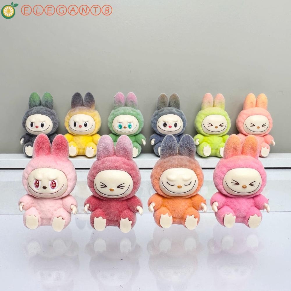 Aelegant มีที่นั่ง Labubu ตุ๊กตา, อุปกรณ์เสริม Candy Color Gradient ...