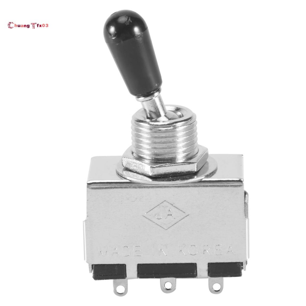 Chuangtfx031Pcกีตาร์ 3 Way Toggle Switch,โลหะEnclosed 3 Way Selector ...