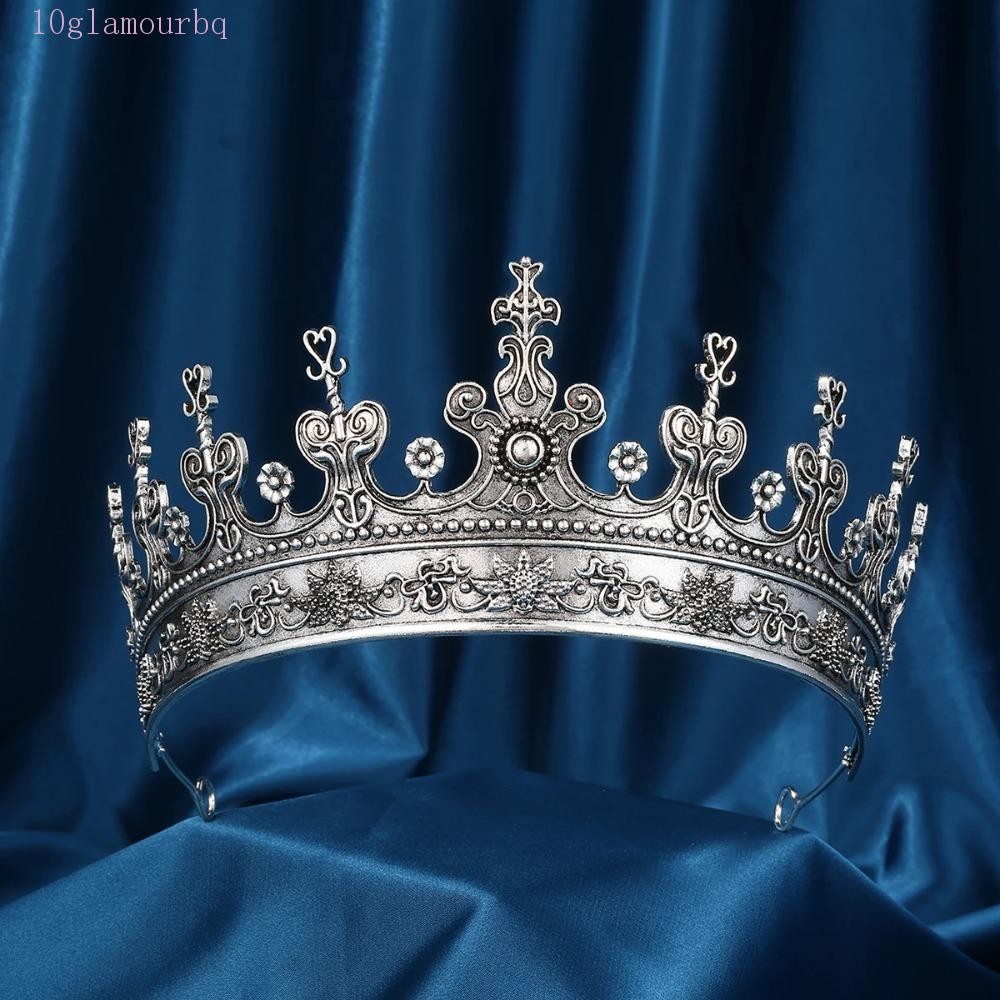 Glamourbq ยุคกลาง King Crown, โอ้อวดคอสเพลย์ Vintage ชายมงกุฎ, แฟชั่น ...