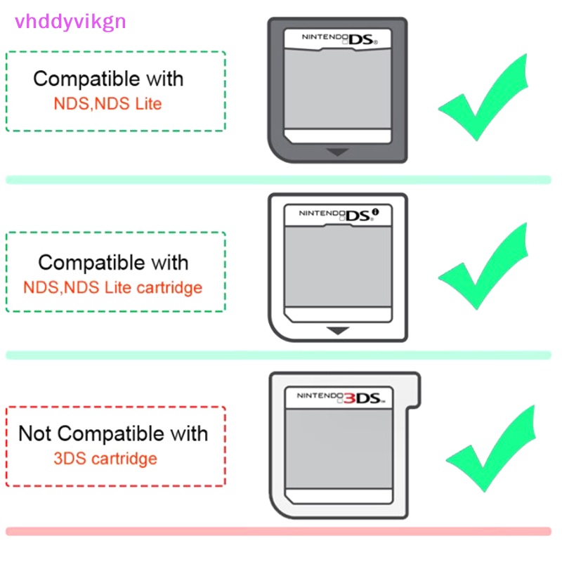 Vhdd 6 In 1 กล่องเก็บการ์ดเกม 3DS NDS Box 2DS แบบพกพา สําหรับ DS Lite NDSL NDSi XL LL 2DS 3DS ...