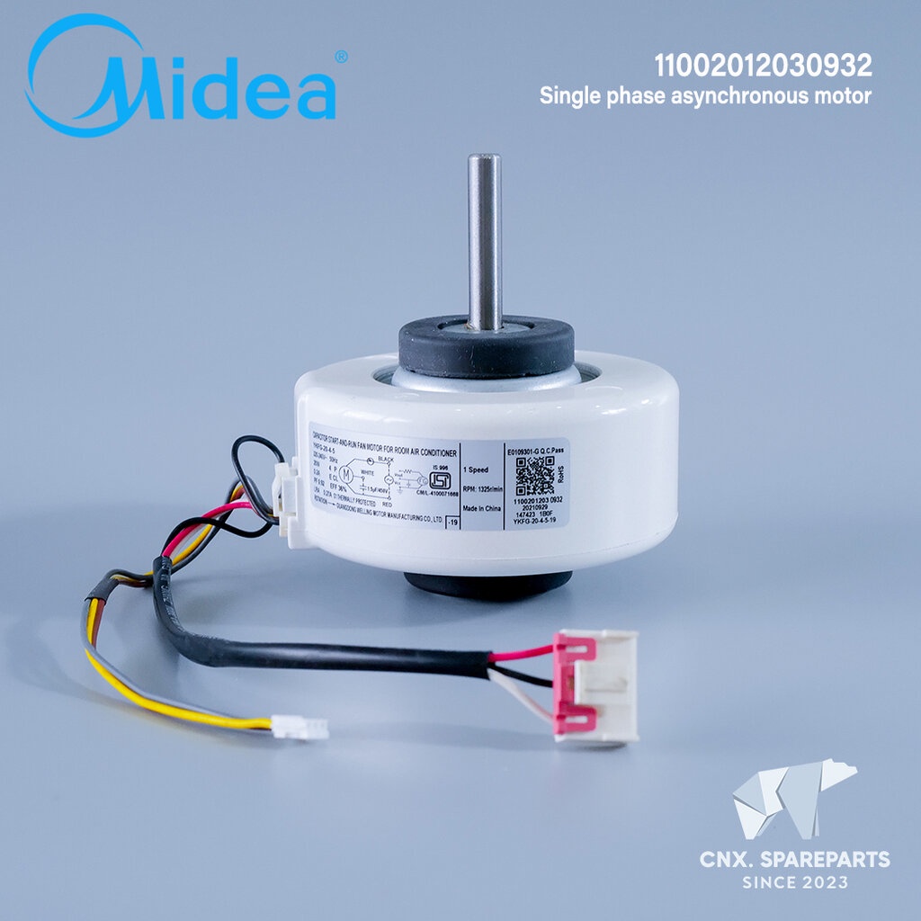 11002012030932 มอเตอร์แอร์ Midea มอเตอร์แอร์ไมเดีย มอเตอร์คอยล์เย็น ...