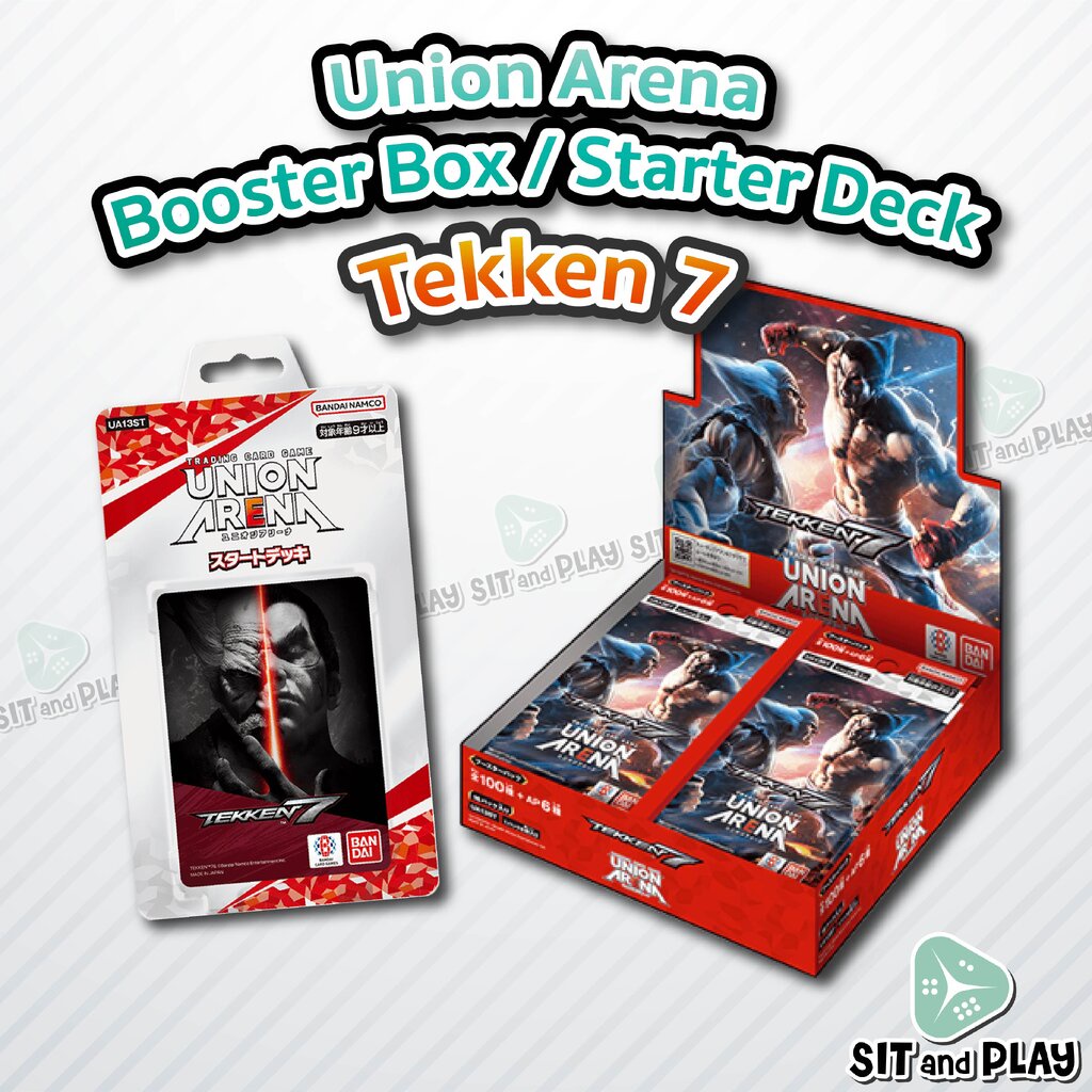 Union Arena : Tekken 7 - Booster Box / Starter Deck UA13BT / UA13ST ...