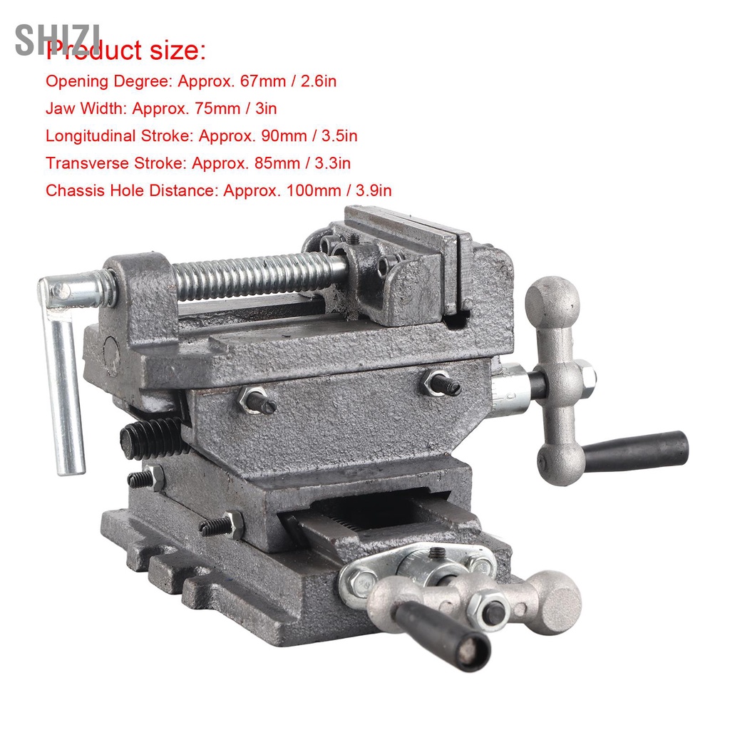 ShiZi Bench Vise 3in Cross Flat Table เครื่องมือ สำหรับการบำรุงรักษา ...