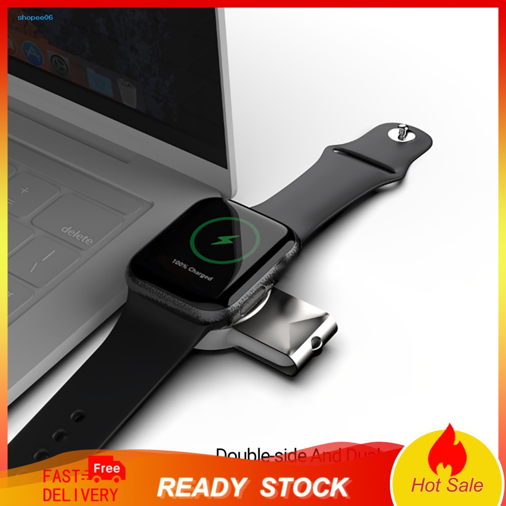 Setn 2 in 1 ที่ชาร์จสมาร์ทวอทช์ USB Type-C ไร้สาย แบบพกพา ชาร์จไว สําหรับ Apple Watch | Shopee ...