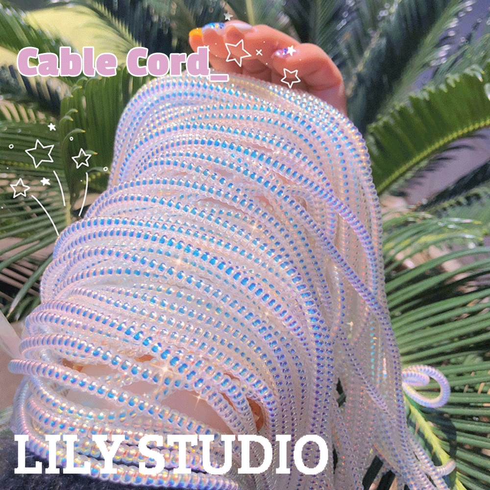 เกลียวถนอมสายชาร์จ USB TPU หลากสี | Shopee Thailand