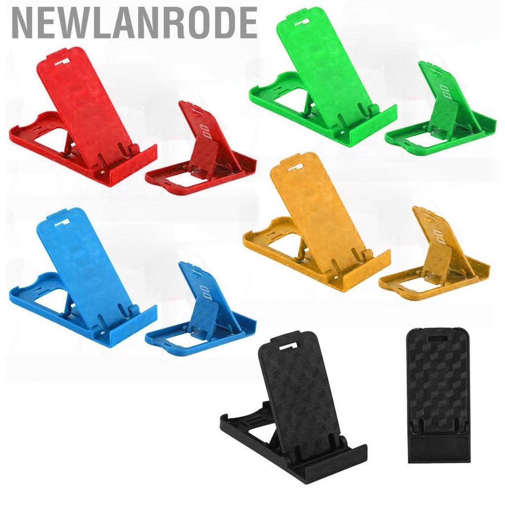 Newlanrode Mini Foldable Phone Stand Lightweight Desk Cell Space Saving ...