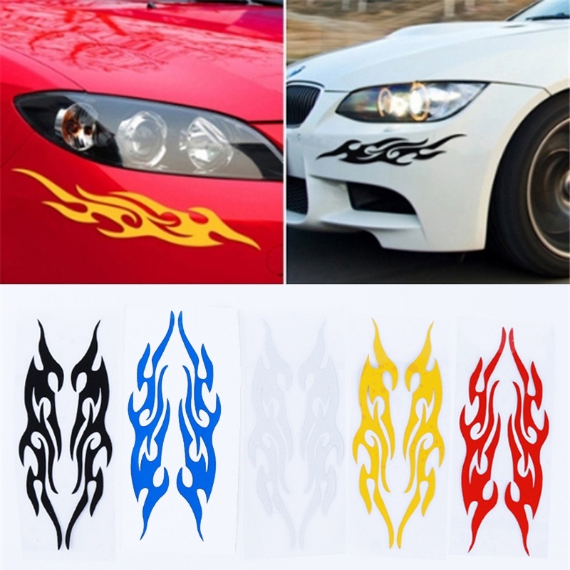 (JMBX) สติกเกอร์ติดกระจกมองหลังรถยนต์ 1 แผ่น | Shopee Thailand