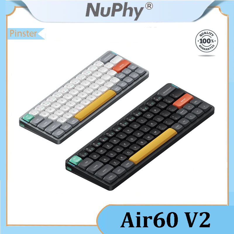 Nuphy Air60 V2 QMK/VIA คีย์บอร์ดเมคคานิคอลไร้สาย | Shopee Thailand