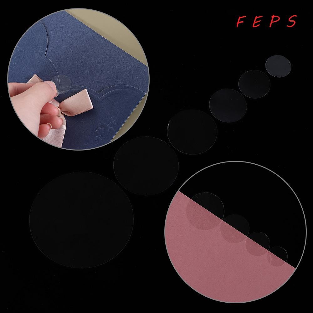 Feps 8/24/48/70/96/132pcs Dot สติกเกอร์กระเป๋ารอบ Gloss โปร่งใส | Shopee Thailand