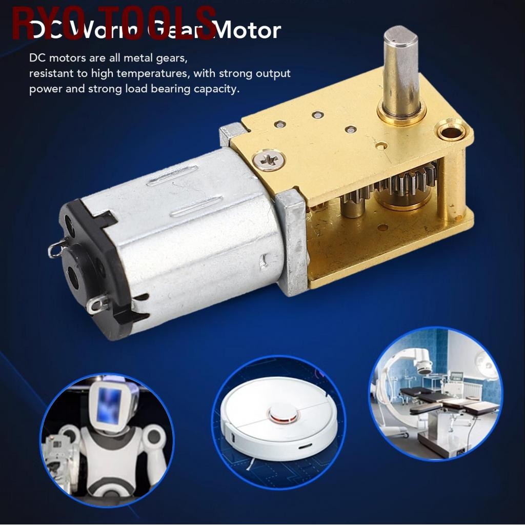 Ryo Tools DC Motor Wide Application 12V เกียร์เสถียรสำหรับหุ่นยนต์ ...