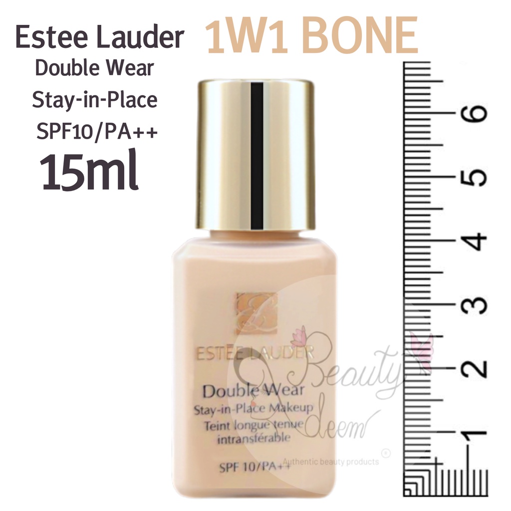 New !!(1W1 BONE )Estee Lauder Double Wear Stay-In-Place Makeup SPF 10/PA++ 5ml / 7ml | Shopee ...