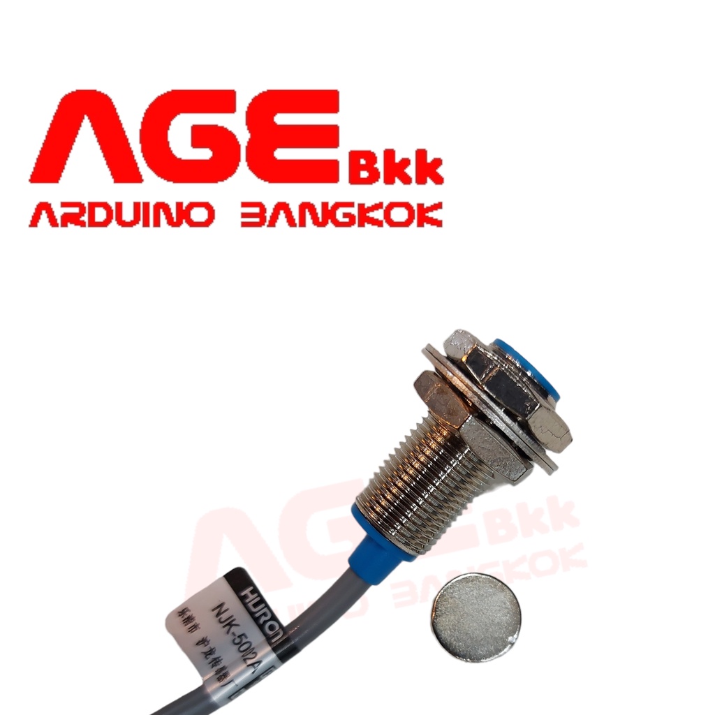 NJK-5002A PNP NO ระยะตรวจจับ 10mm Hall Sensor Proximity Switch เซ็นเซอร์สวิตช์แม่เหล็ก | Shopee ...