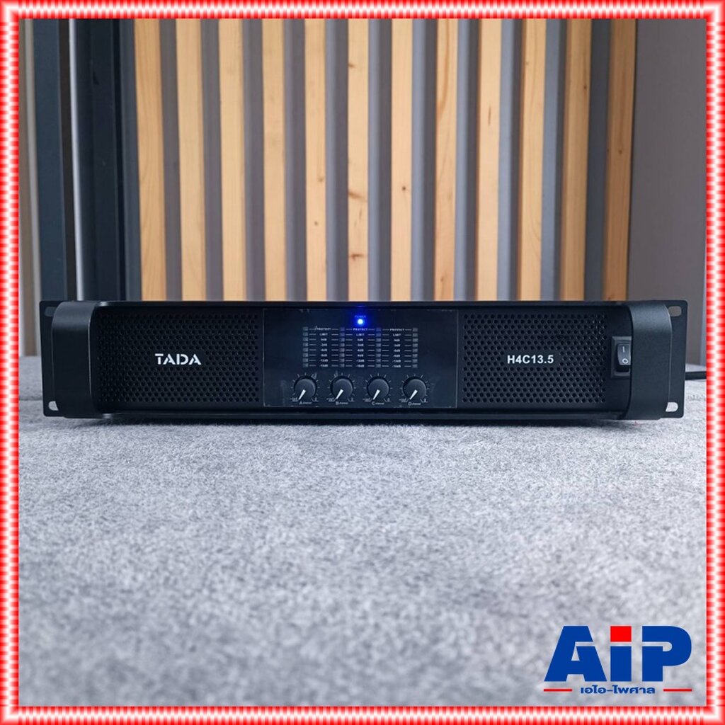 TADA H4C13.5 4CH x 1350W. เพาเวอร์แอมป์ 4 แชลแนล คลาส H POWER AMP H4C ...