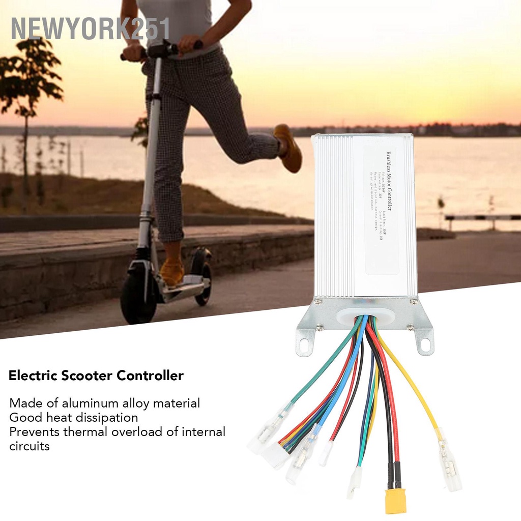 Newyork251 ไฟฟ้าสกู๊ตเตอร์Controllerอลูมิเนียมสกู๊ตเตอร์Brushless Motor ...